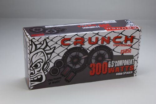 Crunch CS65C CS Series 6.5" 300-Watt 2-Way Component Speaker System