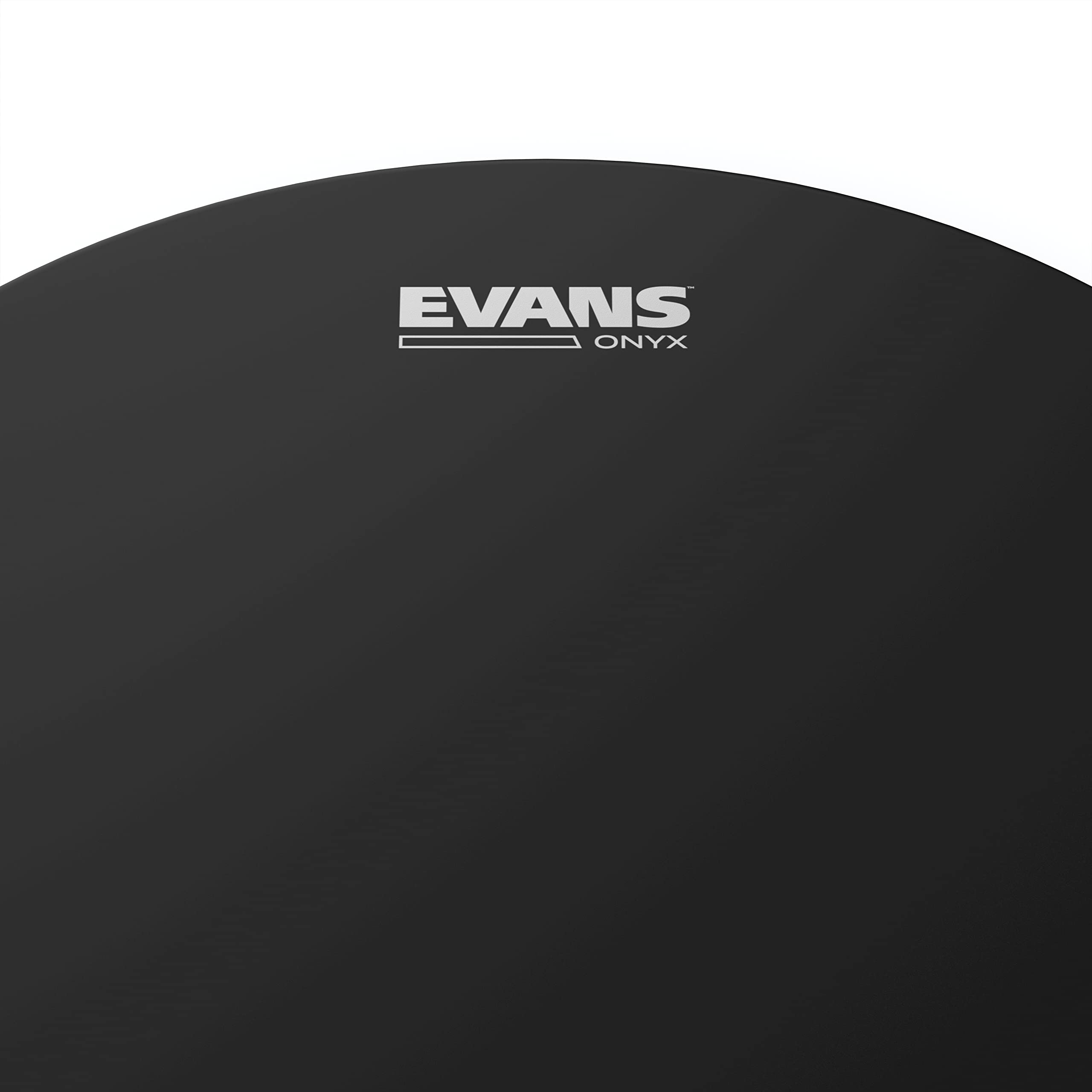 Evans Drum Heads - Onyx 2-Ply Tompack Coated, Rock (10 inch, 12 inch, 16 inch)