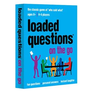 loaded questions on the go card game