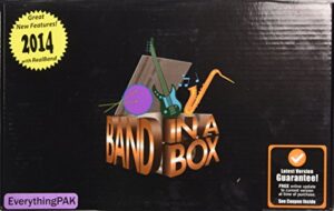 band-in-a-box 2014 everythingpak edition [old version, win usb hard drive]