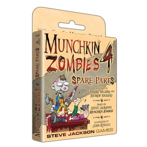 Munchkin Zombies 4 Spare Parts Game