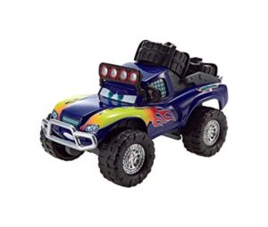 disney/pixar cars rs 500 wild racer blue grit pullback vehicle