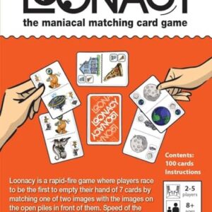 Loonacy Card Game - Maniacal Matching for 2-5 Players