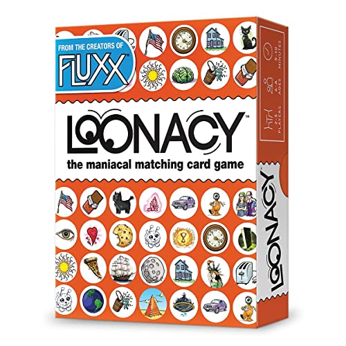 Loonacy Card Game - Maniacal Matching for 2-5 Players