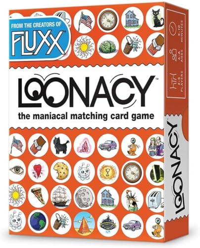 Loonacy Card Game - Maniacal Matching for 2-5 Players