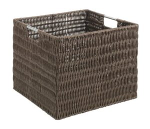 whitmor rattique storage crate - java