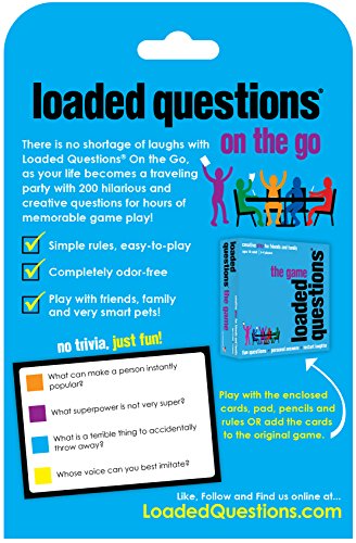 Loaded Questions On The Go Card Game