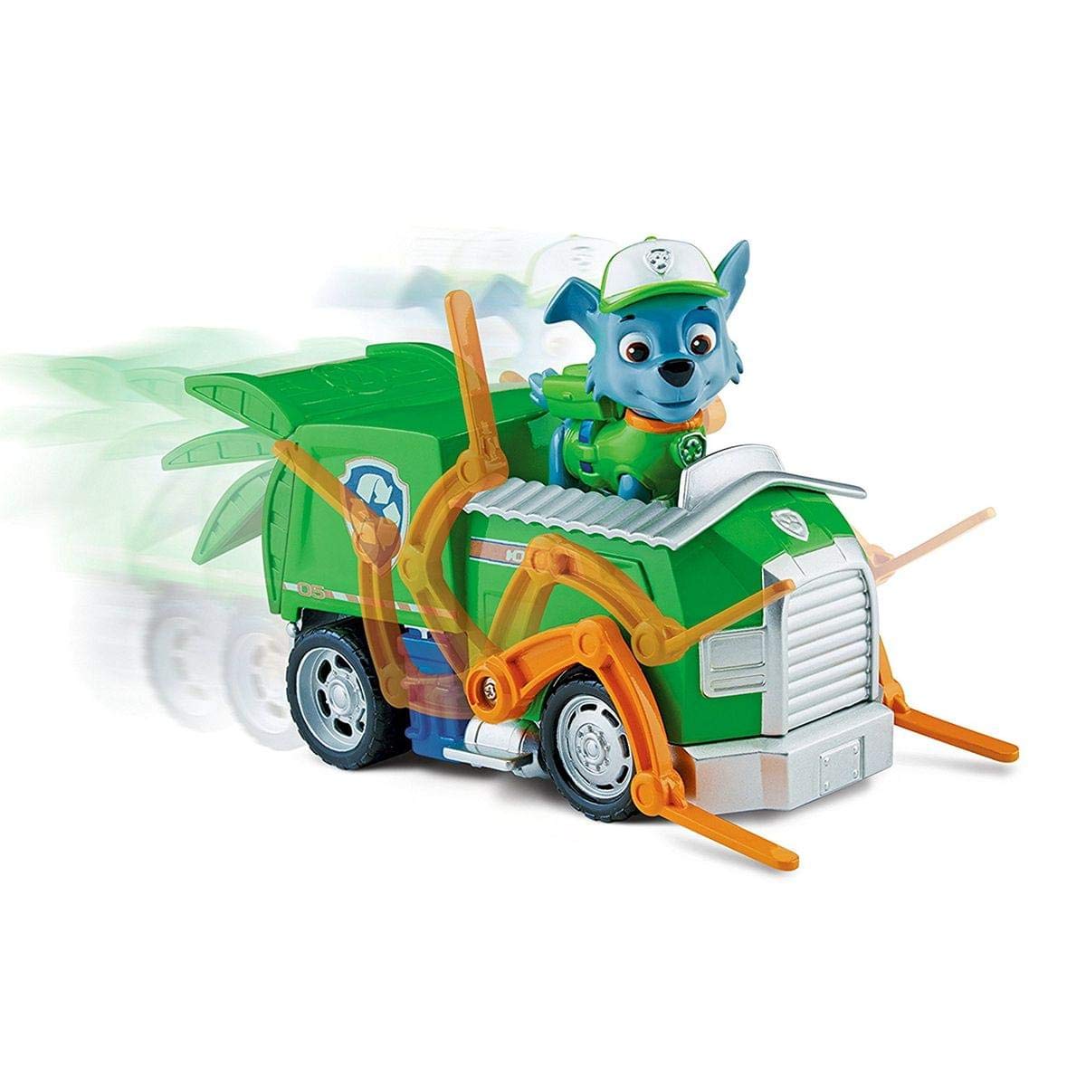 Paw Patrol Rocky's Recycling Truck, Vehicle & Figure