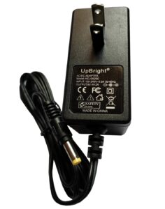 upbright 9v ac/dc adapter compatible with korg ka350 ka-350 volca fm volca bass volca keys volca beats kick sequencer analog rythm machine kross 2 61 88 keyboard ms-20 mini mk-1s power supply charger