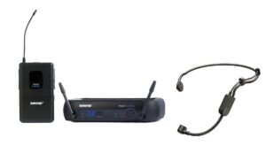 shure pgxd14/pga31-x8 digital headworn wireless system with pga31 headset microphone