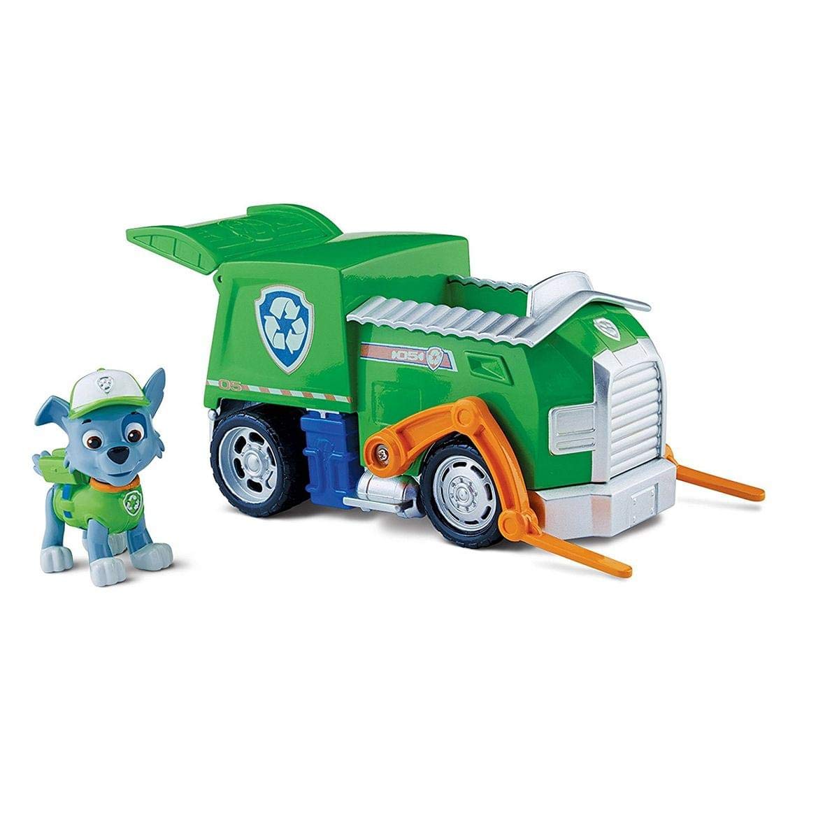 Paw Patrol Rocky's Recycling Truck, Vehicle & Figure