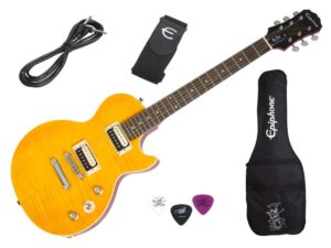 epiphone slash "afd" signature les paul special-ii, with gig bag