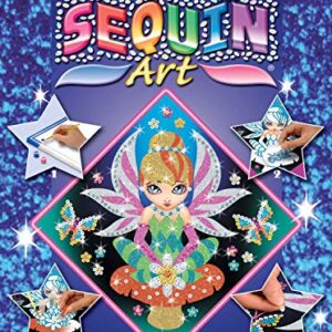 Sequin Art Stardust, Fairy Princess, Sparkling Arts and Crafts w/Glitter, Creative Crafts