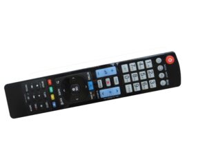 hcdz replacement remote control for lg 42lk450-uh 37lk450 42lk450 32le7500 lcd led hdtv tv