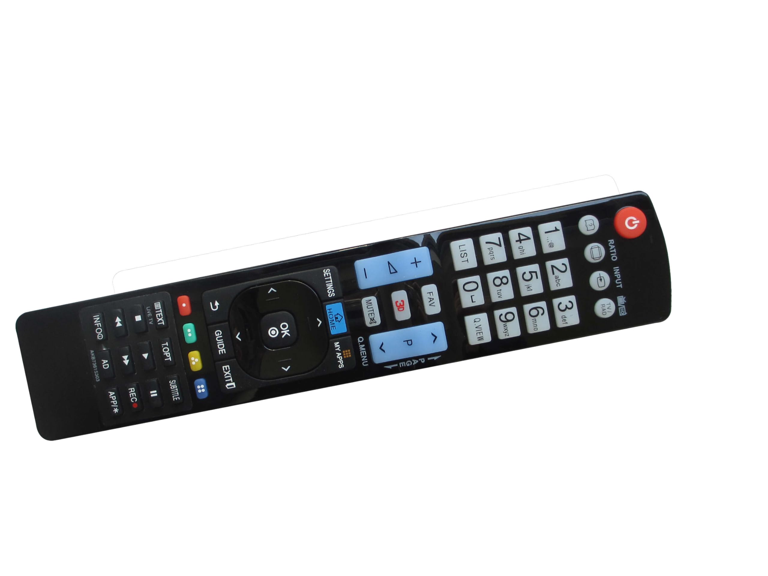 HCDZ Replacement Remote Control for LG 42LK450-UH 37LK450 42LK450 32LE7500 LCD LED HDTV TV