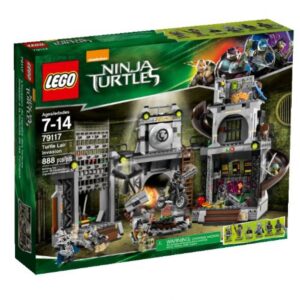 lego ninja turtles 79117 turtle lair invasion building set