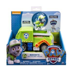 Paw Patrol Rocky's Recycling Truck, Vehicle & Figure