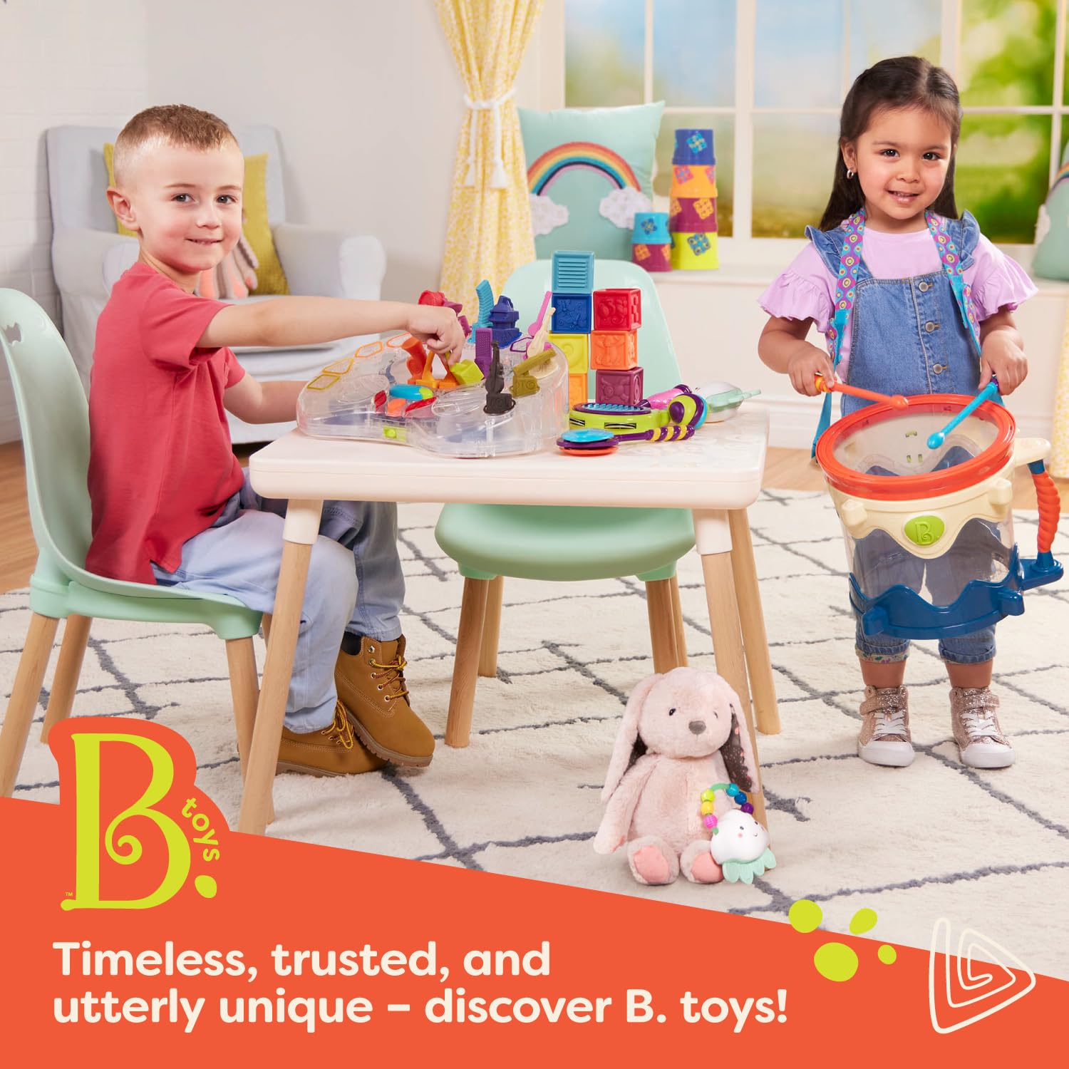 B. toys - Toy Vet Set For Toddlers, Kids - Pet Care Set - Pretend Play Set - Vet Clinic, Tools, Plush Toys - 2 years + - Pet Vet