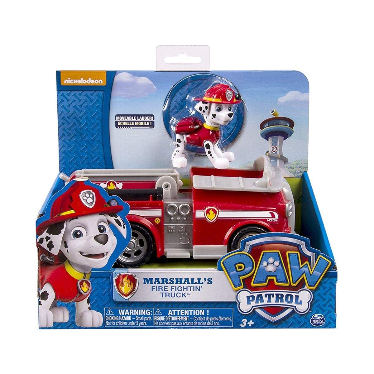 Paw Patrol Marshall's Fire Fightin' Truck, Vehicle & Figure