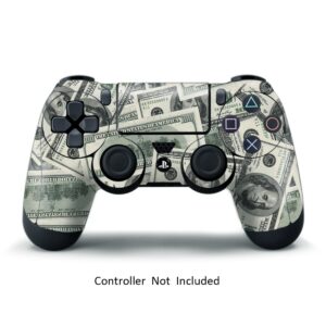 gamexcel skins compatible with ps4 controller - stickers compatible with playstation dualshock 4 - decals cover skin accessories compatible with ps4 slim controllers - big ballin