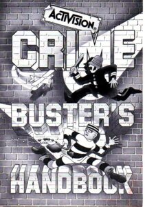 crime buster's atari 2600 instruction booklet (atari 2600 manual only - no game) pamphlet - no game included