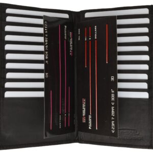 MARSHAL Credit Card Organizer Wallet for Women with 20+ card Slots