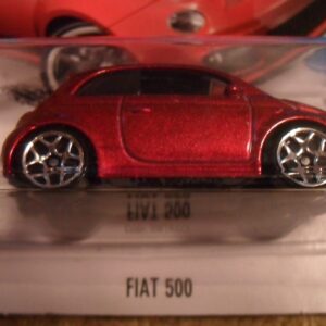 Hot Wheels 2014 HW City Fiat 500 25/250, Maroon