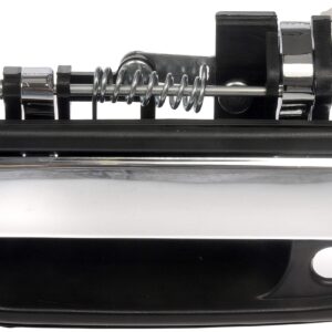 Dorman 768MX Front Driver Side Exterior Door Handle Compatible with Select Toyota Models, Black and Chrome