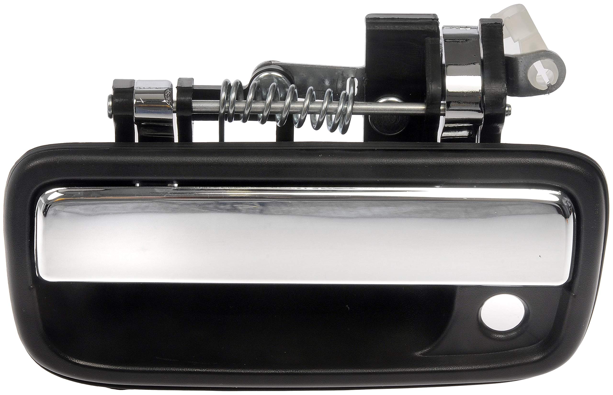 Dorman 768MX Front Driver Side Exterior Door Handle Compatible with Select Toyota Models, Black and Chrome