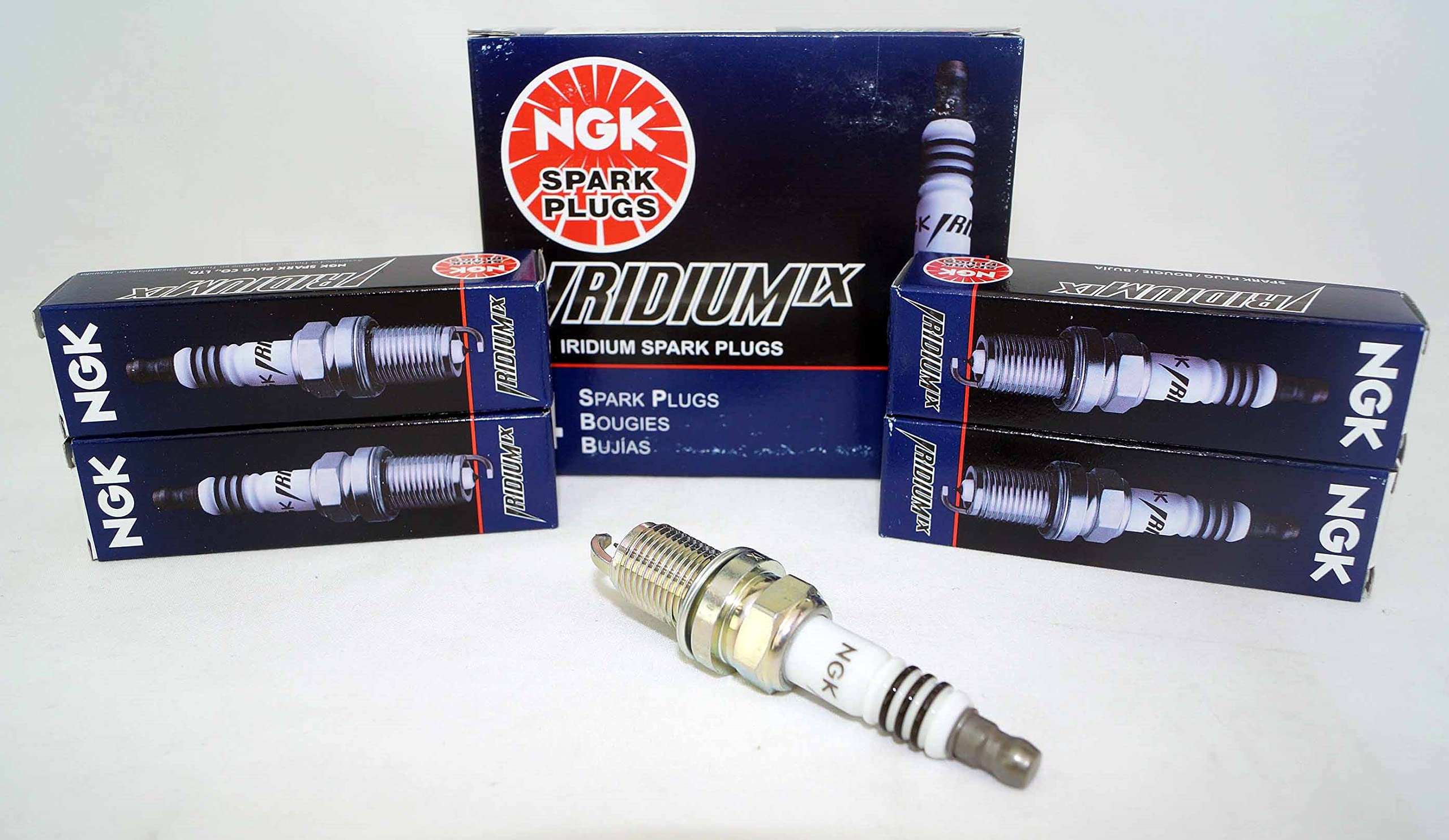 NGK 2477 Iridium Spark Plugs ZFR5FIX-11 - 4 PCSNEW