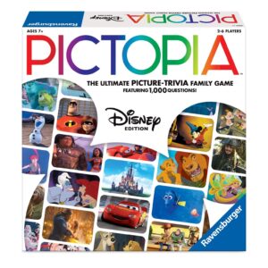 Wonder Forge Pictopia - Family Trivia Game: Disney Edition | Interactive Quiz Activity | Social Bonding Experience | Memory Enhancing | Ideal for Ages 7 and Above