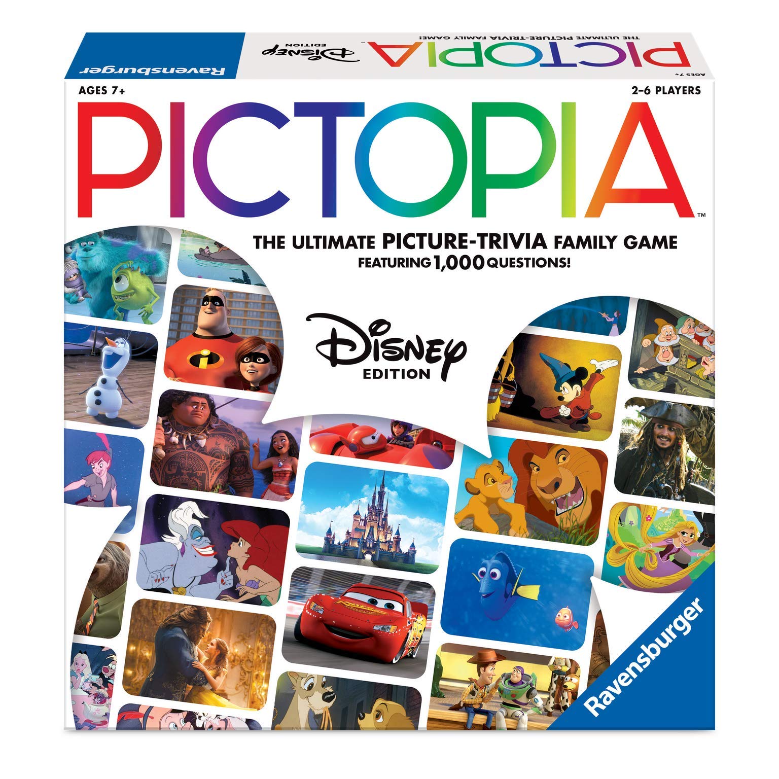 Wonder Forge Pictopia - Family Trivia Game: Disney Edition | Interactive Quiz Activity | Social Bonding Experience | Memory Enhancing | Ideal for Ages 7 and Above