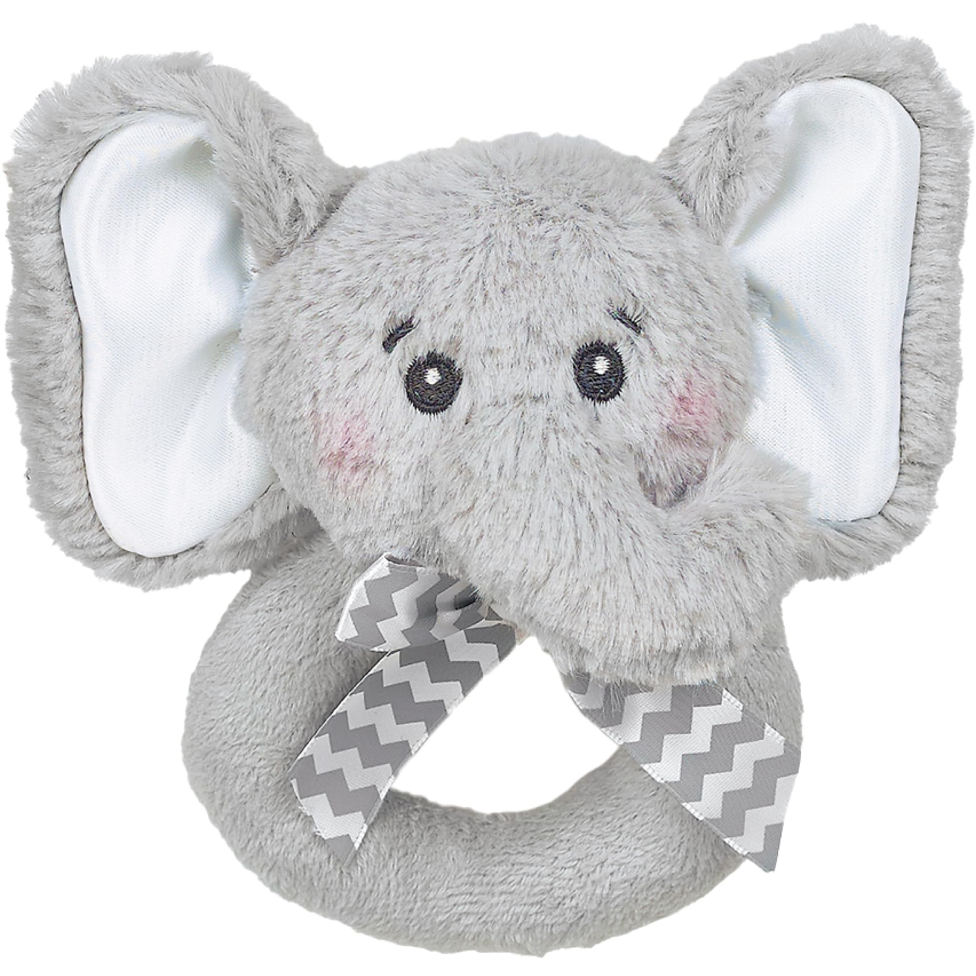 Bearington Collection Baby Lil' Spout, 5.5 Inch Gray Elephant Plush Stuffed Animal, Baby Elephant Baby Stuff