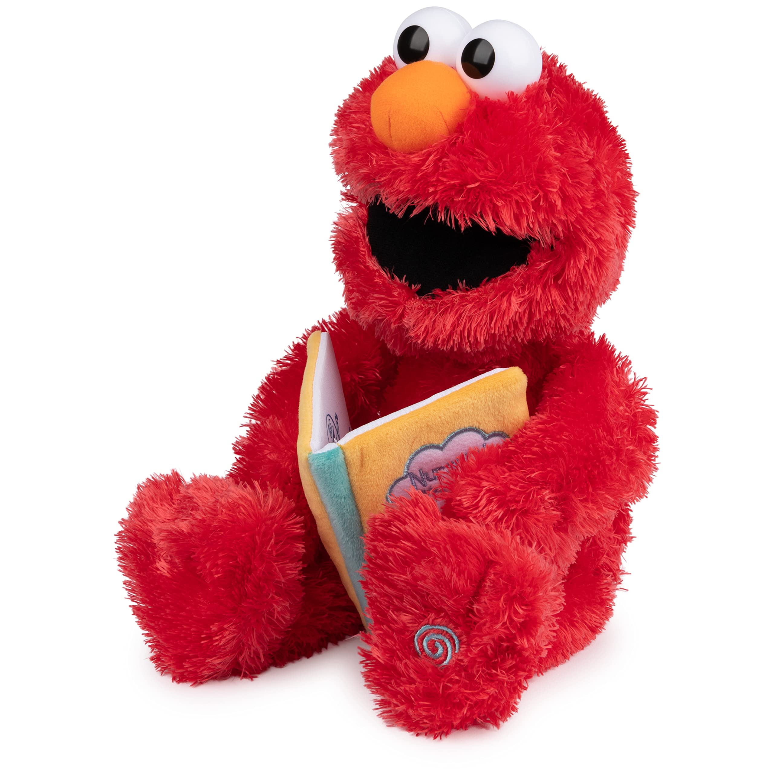 GUND Sesame Sesame Street Official Nursery Rhyme Elmo Animated Muppet Plush, Premium Plush Sensory Toy for Ages 18 Months & Up, Red, 15”