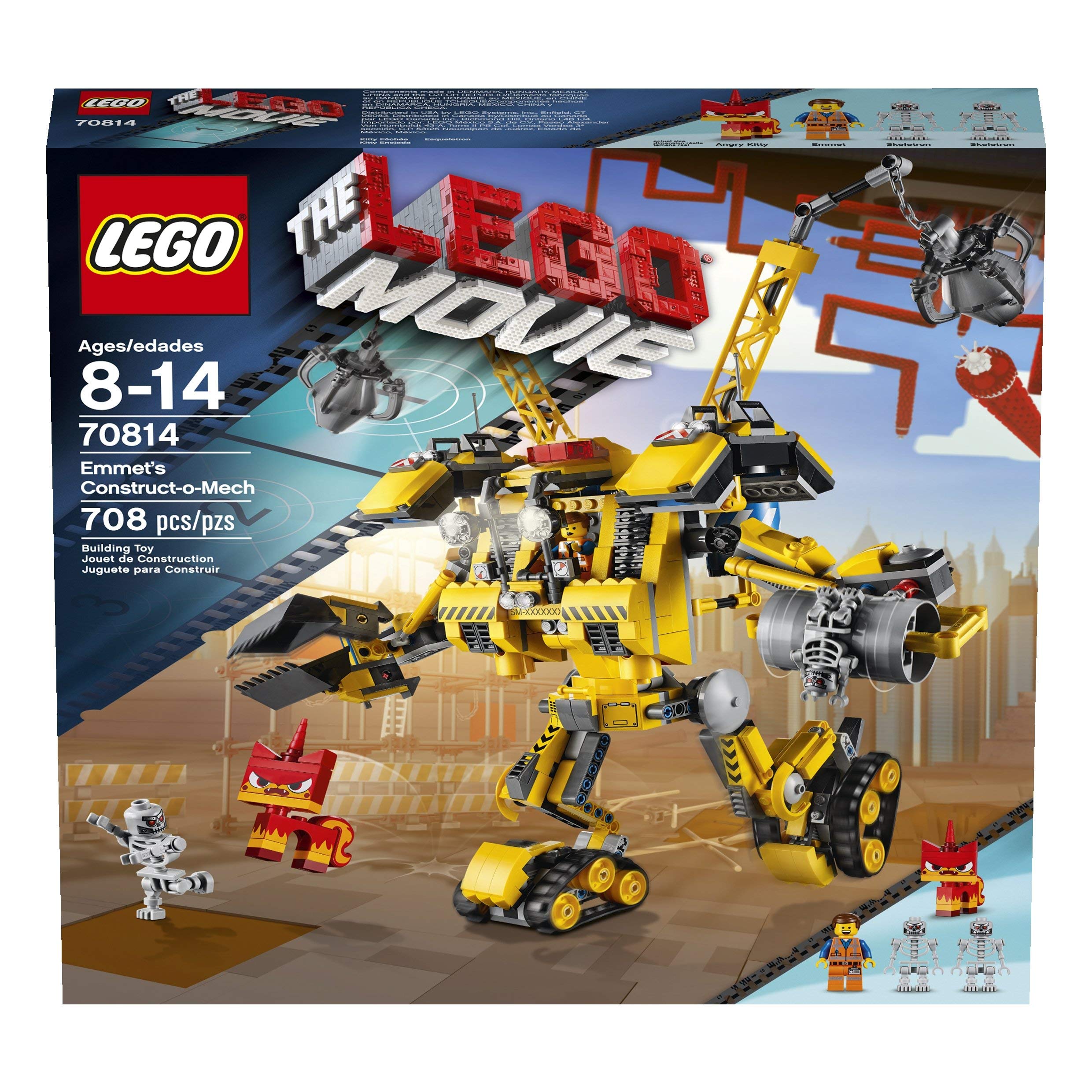 LEGO Movie 70814 Emmet's Construct-o-Mech Building Set