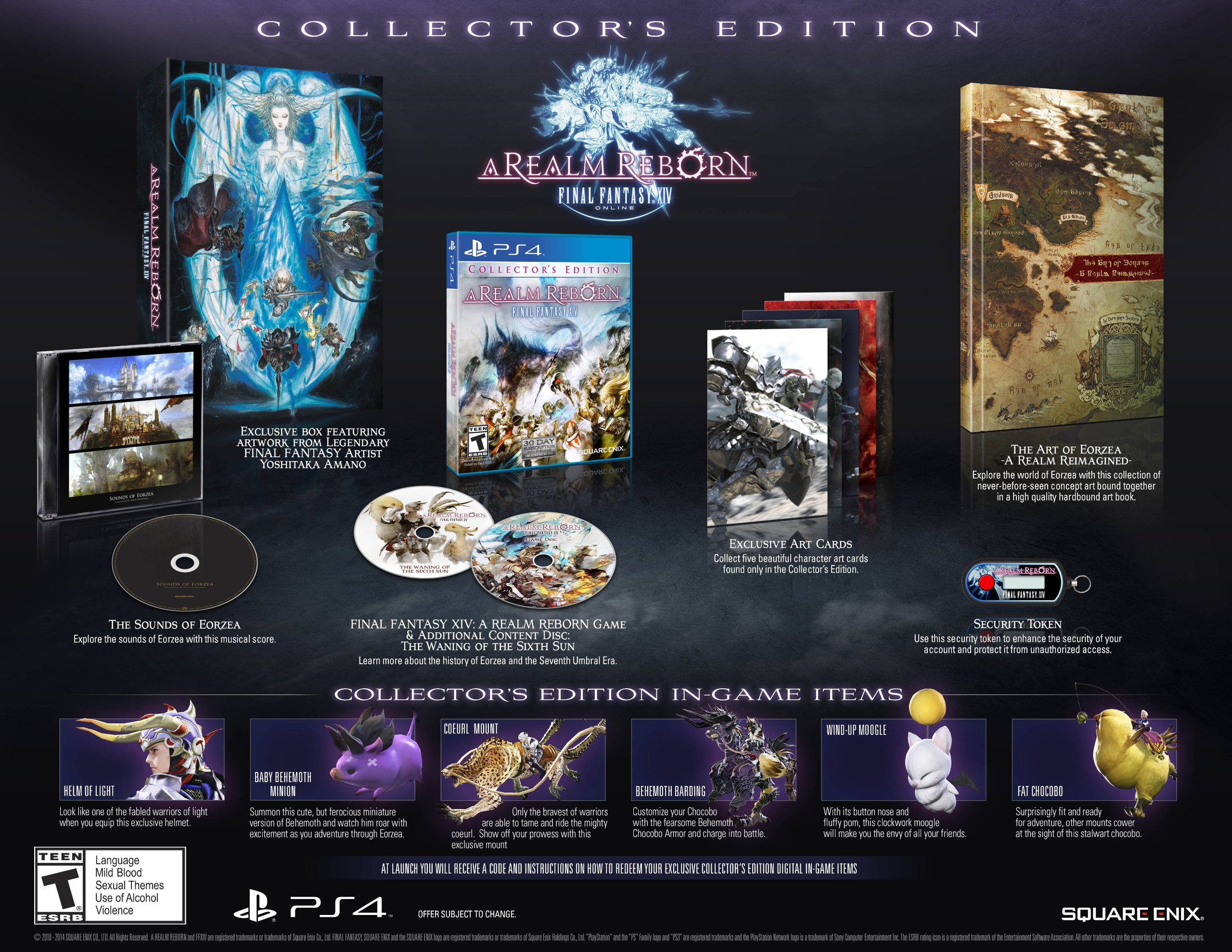 Final Fantasy XIV: A Realm Reborn (Collector's Edition) - PlayStation 4