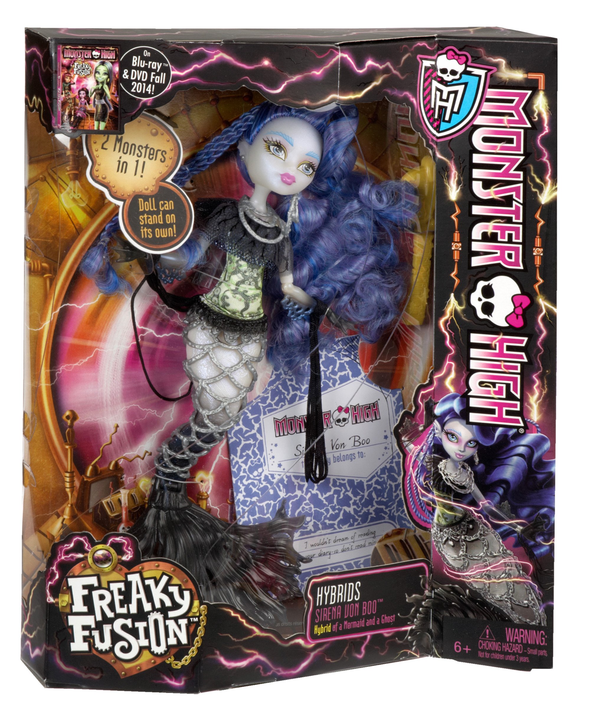 Mattel Monster High Freaky Fusion Siren von Boo Doll