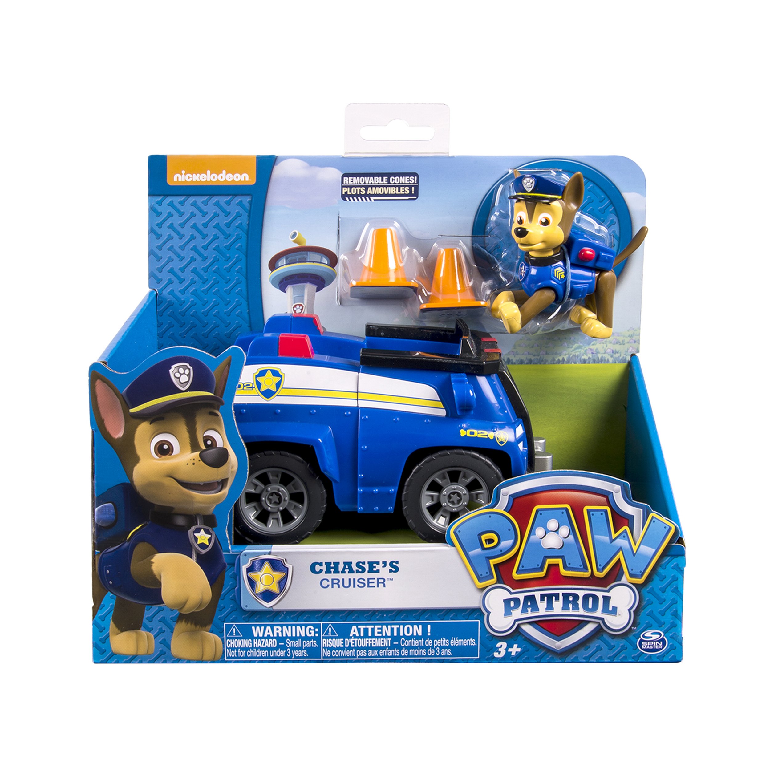 Paw Patrol Chase's Cruiser, Vehicle & Figure