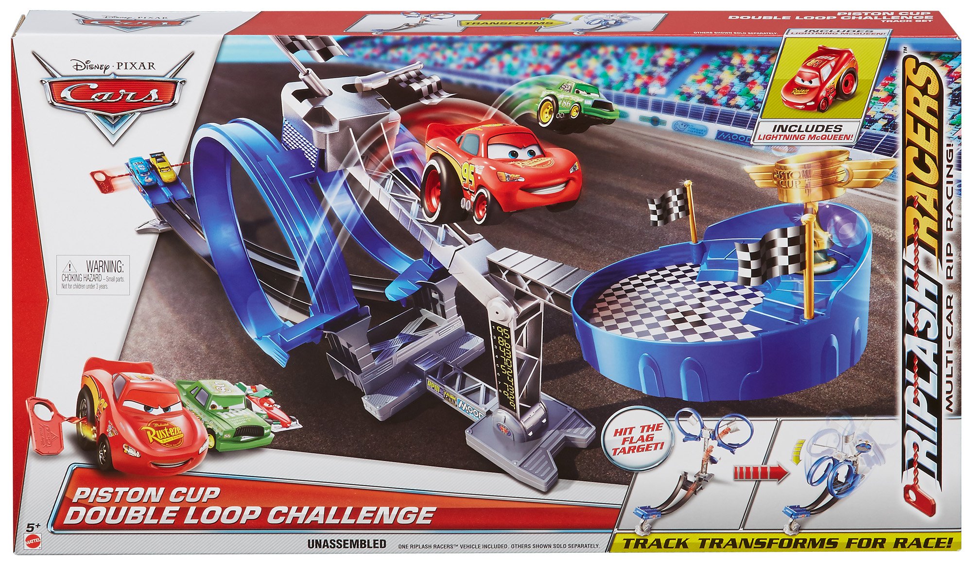 Disney Cars Toys Riplash Racers Stunt Trackset