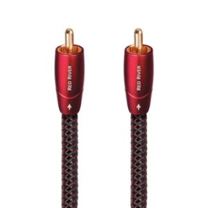 audioquest red river xlr to xlr analog audio interconnect cables - 2.46' (0.75m) - 2-pack