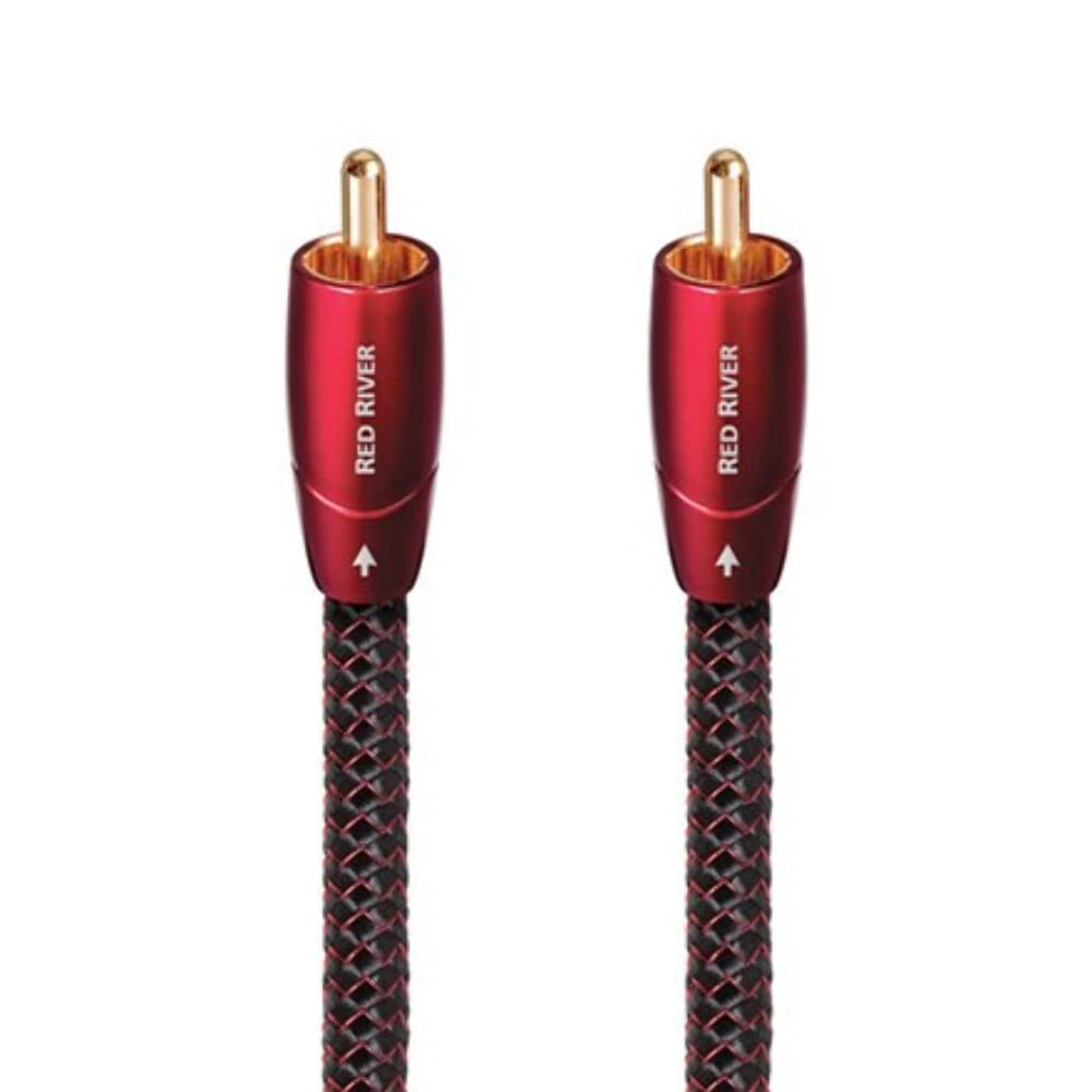 AudioQuest Red River XLR to XLR Analog Audio Interconnect Cables - 2.46' (0.75m) - 2-Pack