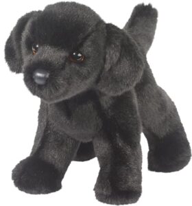 douglas bear black lab dog plush stuffed animal