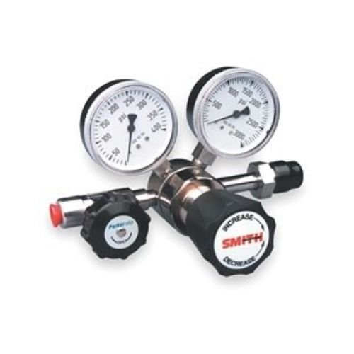 Silverline Series High Purity Gas Regulator 0 to 25 psi, 2", Corrosive Gas