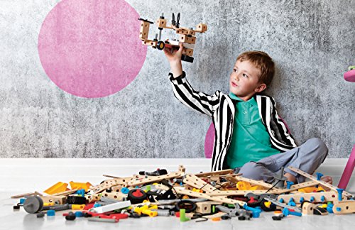 BRIO 34589 Builder Creative Set - 271 Piece STEM Construction Toy | FSC-Certified Wood & Plastic Pieces | Perfect for Toddlers Age 3+ | Enhances Creativity & Motor Skills