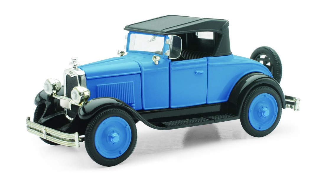 New Ray 1928 Chevrolet Roadster Blue 1/32 Diecast Model Car