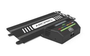 scalextric arc pro app race control digital powerbase 1:32 slot race track upgrade kit c8435,black