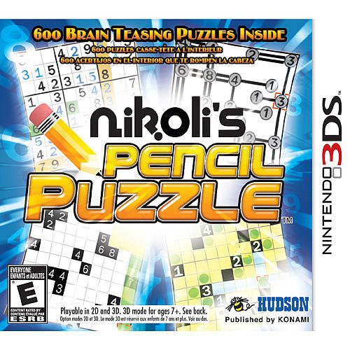 Nikoli's Pencil Puzzle 3D for Nintendo 3DS