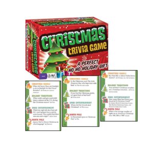 Christmas Trivia Game - a Perfect Ho-Ho Contains Over 200 Cards - Great Party Game for Ages 12 and up by Outset