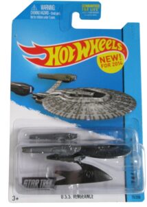 2014 hot wheels (75/250) - star trek - u.s.s. vengeance