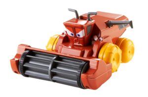 disney car toys, hydro wheels, deluxe frank [harvester] bath vehicle